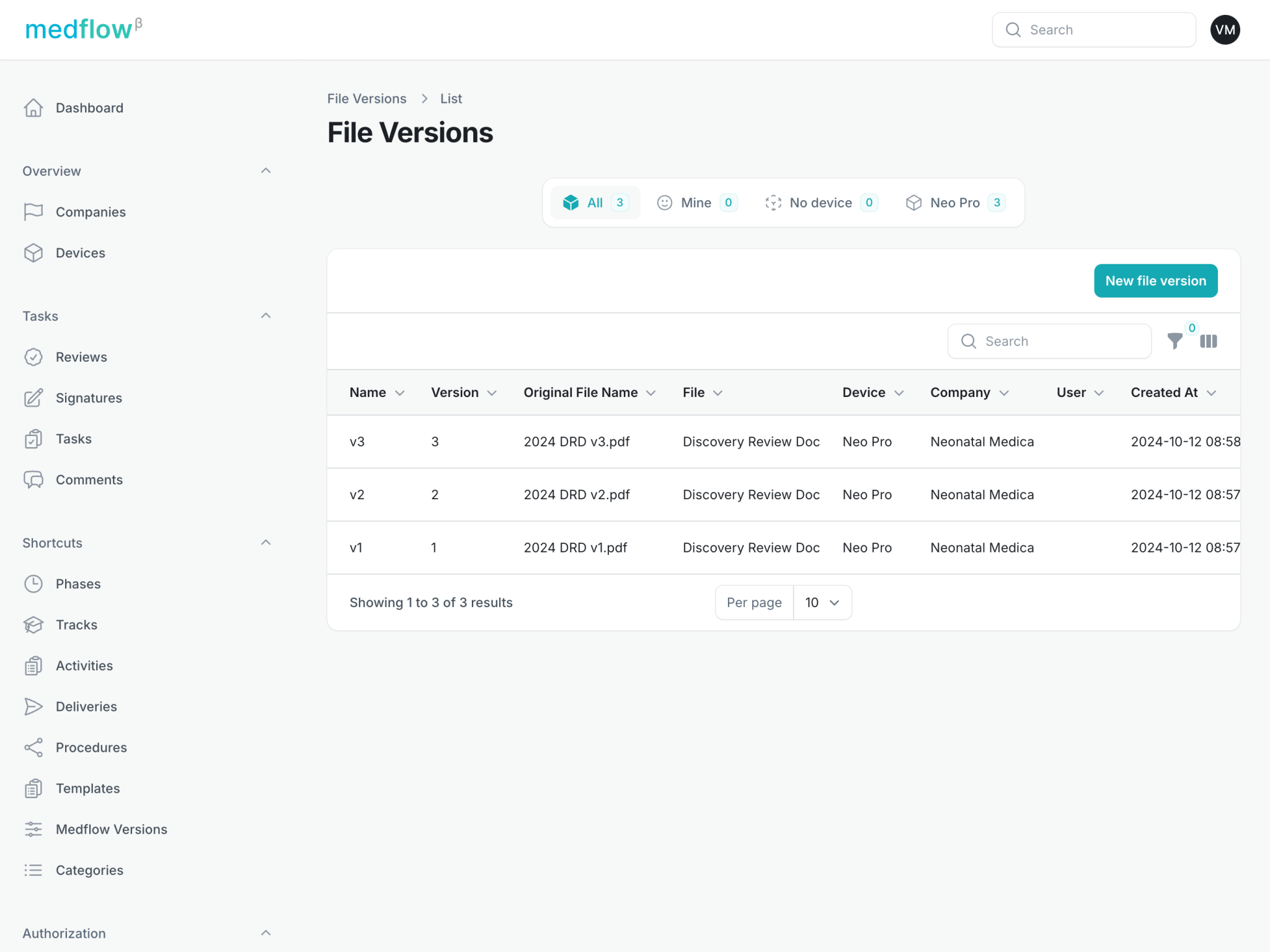 Homepage • medflow • no-hassle medical device certification