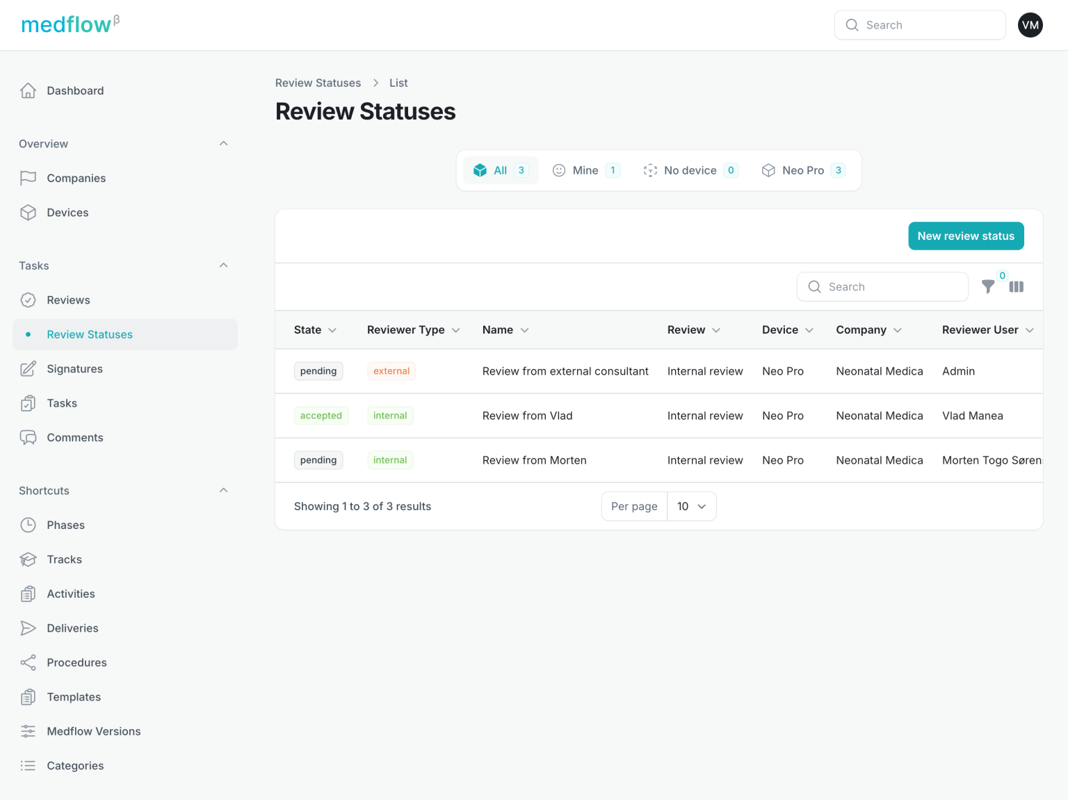 Homepage • medflow • no-hassle medical device certification
