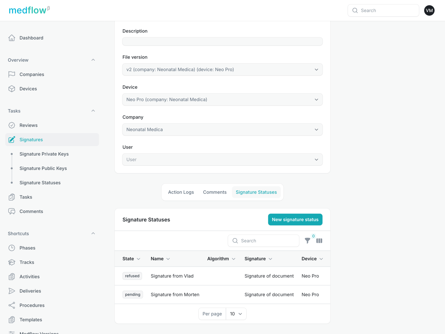 Homepage • medflow • no-hassle medical device certification